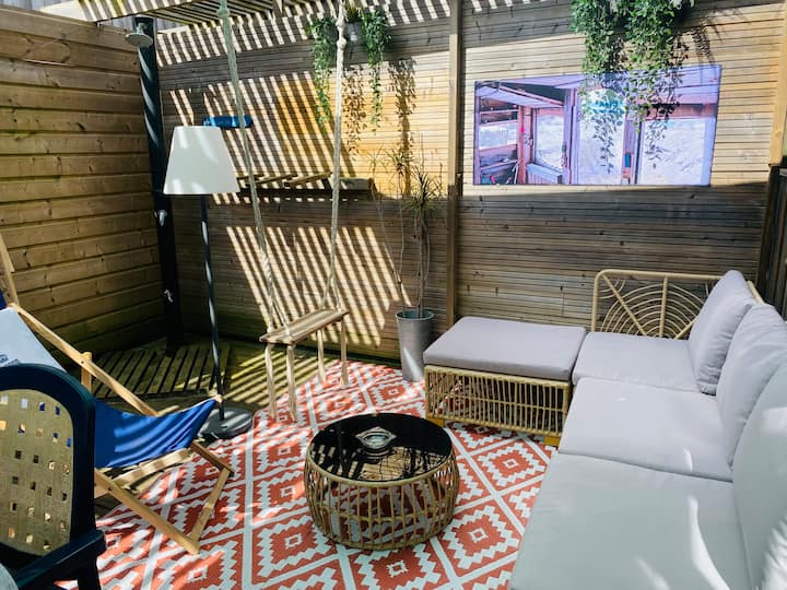 Joli Appartement Cosy En Bois à 100m De L’océan - Carcans