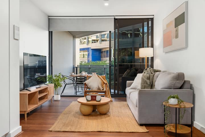 Zen | Calm 1br Sanctuary Pool, Parking, Gym & Spa - Brisbane