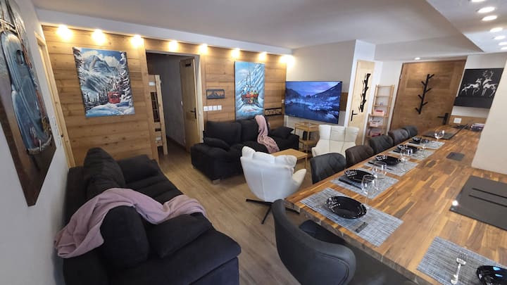 La Karabane De Clément-appart 10 Pers+terrasse 1er - Chamonix