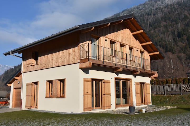 Chalet Des Cerfs - Face Au Mont Blanc - Saint-Gervais-les-Bains