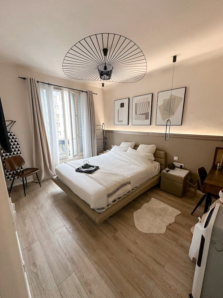 Paris Expo Charm，52m2，5mn Walk Parc Pte Versailles - Issy-les-Moulineaux