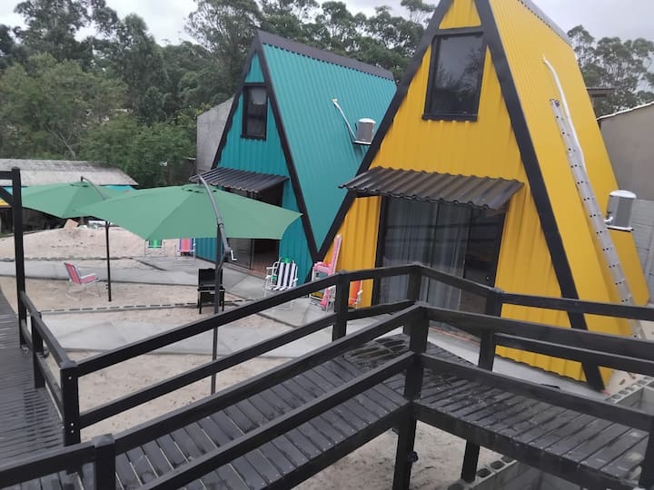 Refúgio Na Praia Dos Ingleses: Chalé Turquesa - Brasil