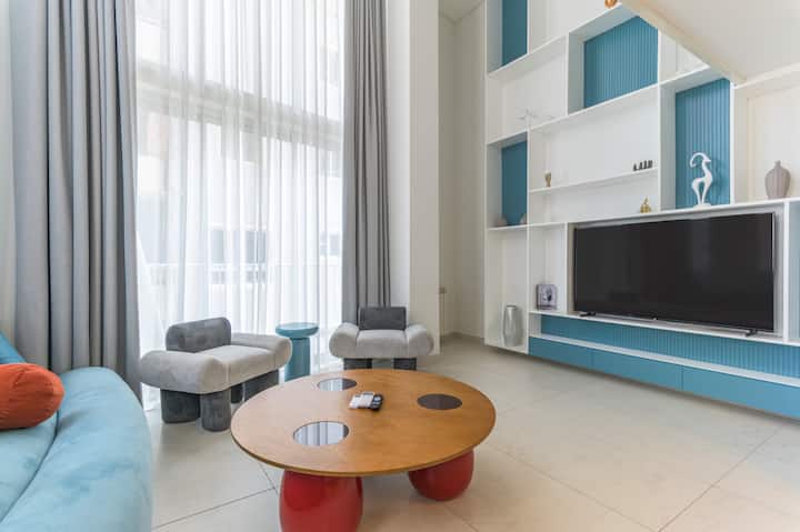 Retro 2e, 2-br Loft In Gemmayze - Beirut