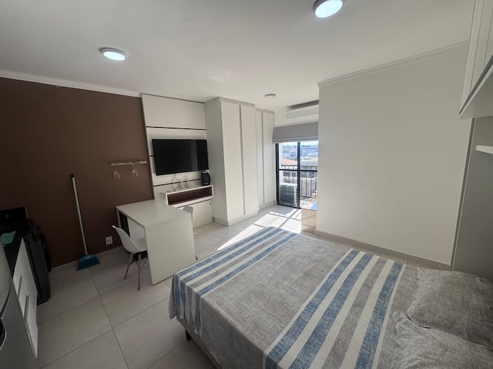 Studio Aconchegante Com Vista Para Os Balões - Boituva