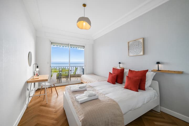 Le Coq Livieri - Wifi - Seafront - Town Centre - Plage du Borrigo (Menton)