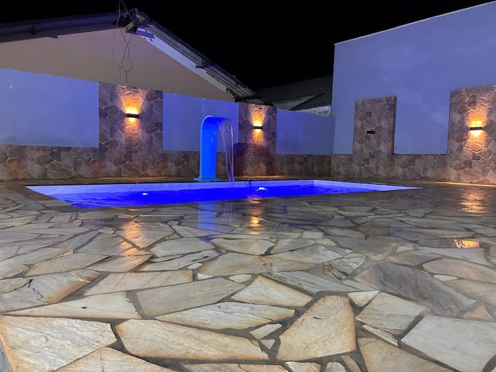 Casa Da Pati 4 Quartos E Piscina - Coroados - Guaratuba