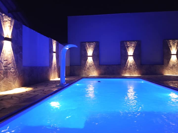 Casa Da Pati 4 Quartos E Piscina - Coroados - Guaratuba