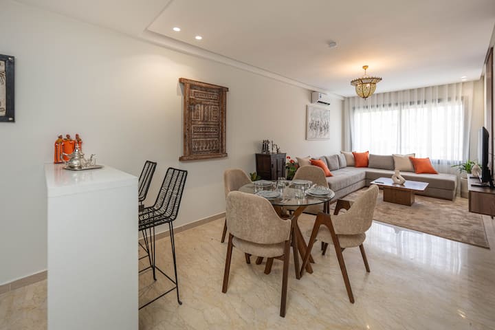 Appartement Haut Standing | Casa Design & Confort - Casablanca, Maroc