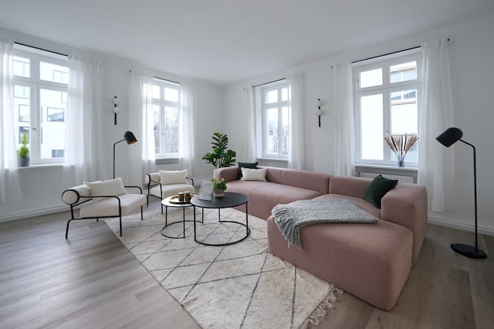 3 Br | Zentral | Großzügig | Wifi | Kaffee - Wiesbaden