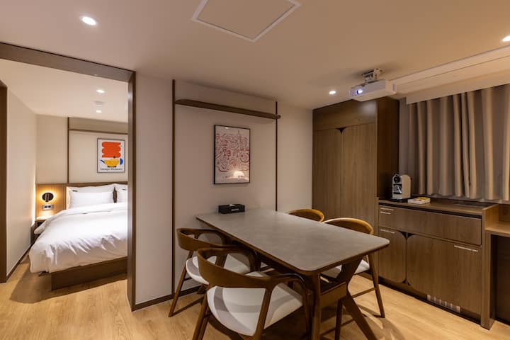 4인가능/25년 12월 신축 오픈/지하철 도보 4분/강남·홍대·명동·서울역 30분 내 이동 - Seúl