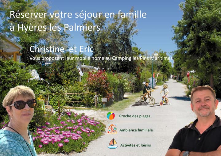 Mobile Home Dans Le Var à Hyeres 150 M De La Plage - Hyères