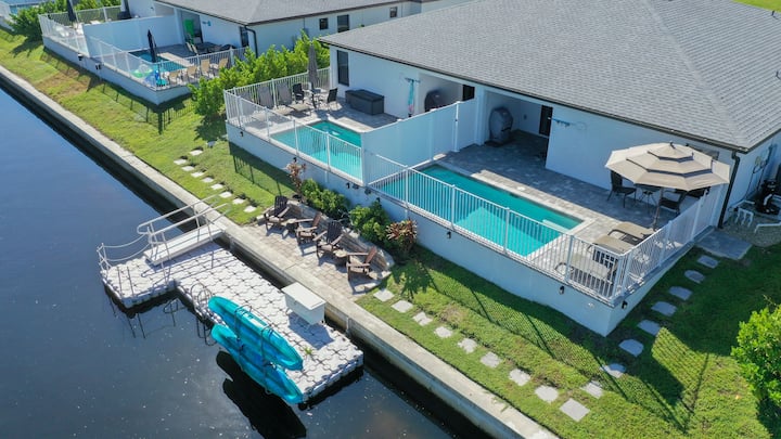 Retraite Familiale à Cape Coral | Accès Au Golfe - Cape Coral, FL