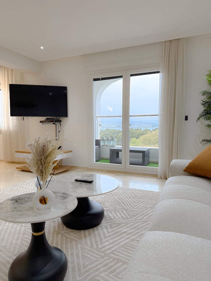 3br Sea View Apart In The Center Of Tangier - Tanger