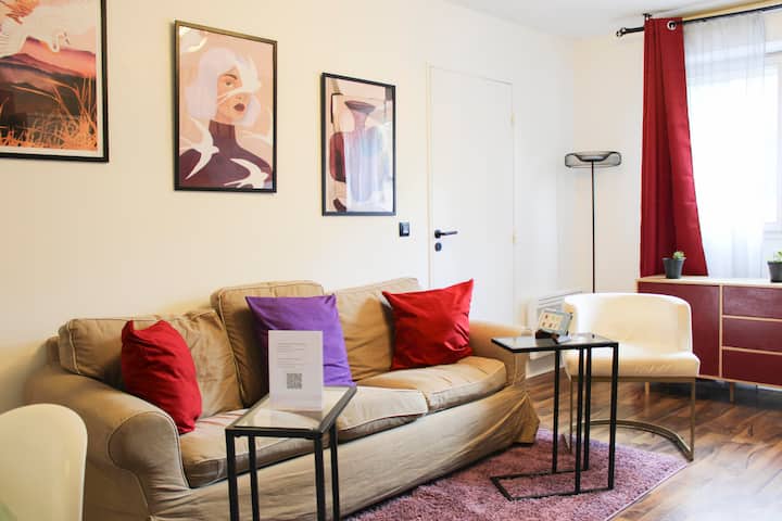 Appartement Lumineux , Proche Stade De France - Saint-Denis, France