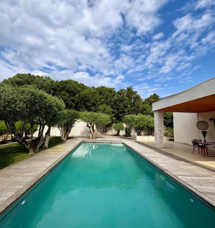 2 Min Des Plages, 3 Chambres, Clim, Piscine, Wifi - Figari