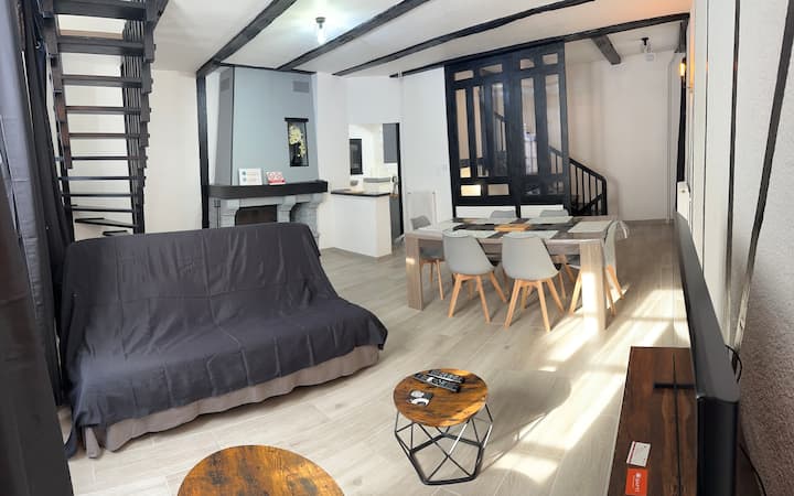 Duplex Au Cœur De La Bastide - Aveyron