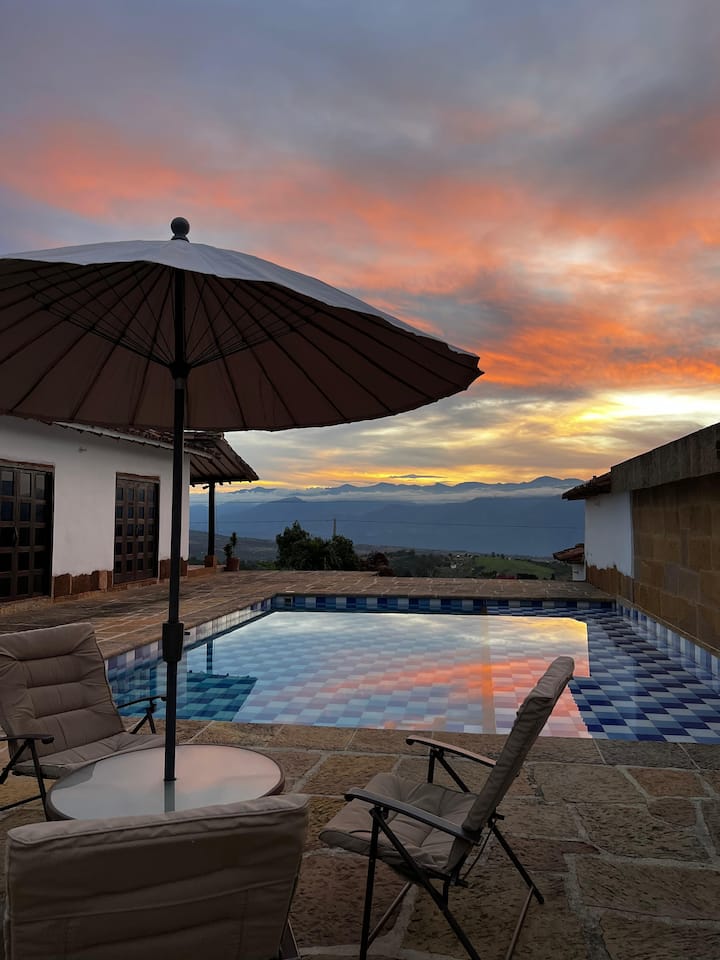 Cabaña Familiar Muy Cerca De Barichara - Barichara