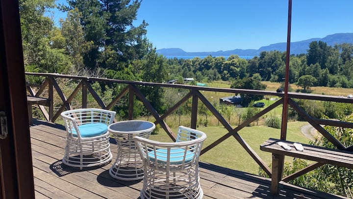 Casa En Pucón, Con Vista Al Lago. - Pucon