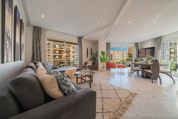 Apt éLégant 2 Ch – Vue Panoramique – Hyper Centre - Casablanca