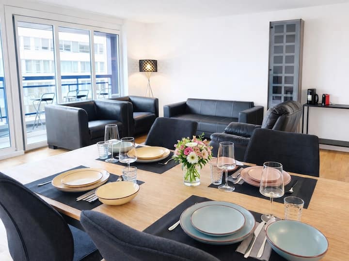 Premium 63 M², Central, Train, Parking & Bus - Zug