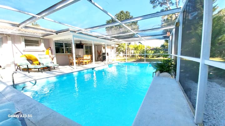 Heated Pool Home In Paradise - Close To Beaches - 포트마이어스