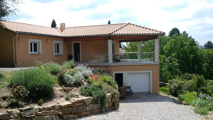 Villa Au Calme 120m2 En Basse Ardèche(3km Aubenas) - Aubenas