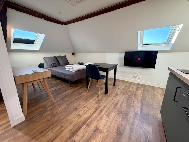 Studio Moderne Sous Les Toits, Cosy - La Roche-sur-Yon