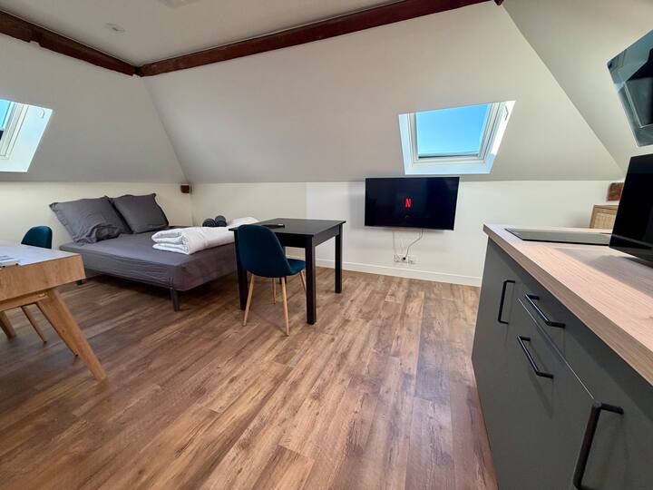 Studio Moderne Sous Les Toits, Cosy - La Roche-sur-Yon