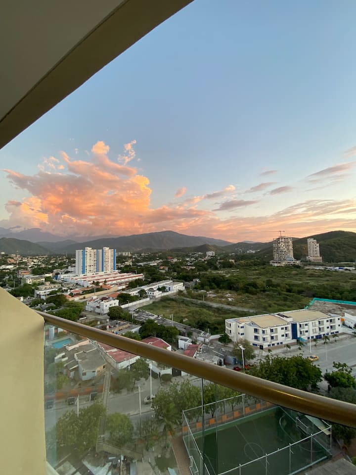Apartamento Vista A La Montaña Reserva Del Mar 2 - 聖塔馬它