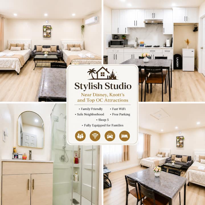 Vacation Studio Retreat By Disney, Knott's & Beach - Huntington Beach, CA