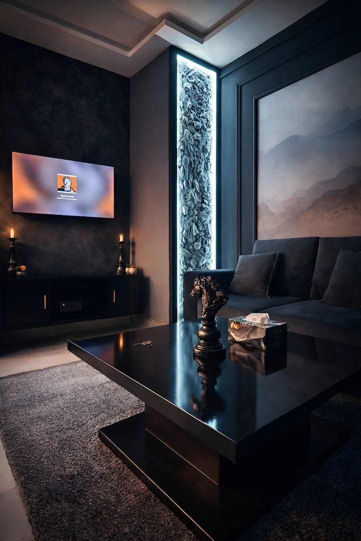 Obsidian | 1 Bhk | Self Check In | Mm Alam Gulberg - Lahore