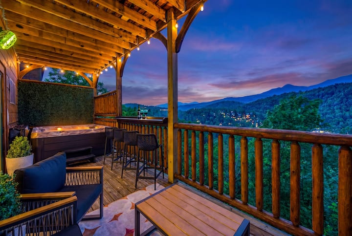 Killer View|amazing Pool|2 Mi Gburg|game Rm|modern - Gatlinburg, TN