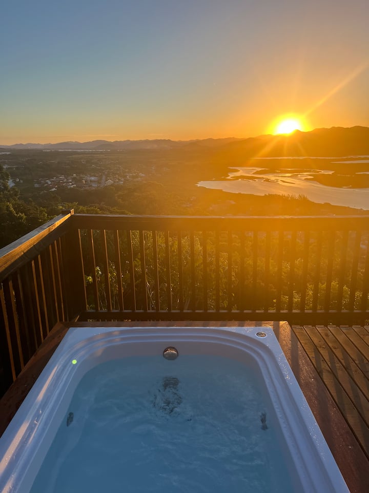 Chalé No Morro Da Praia Da Ferrugem - Garopaba