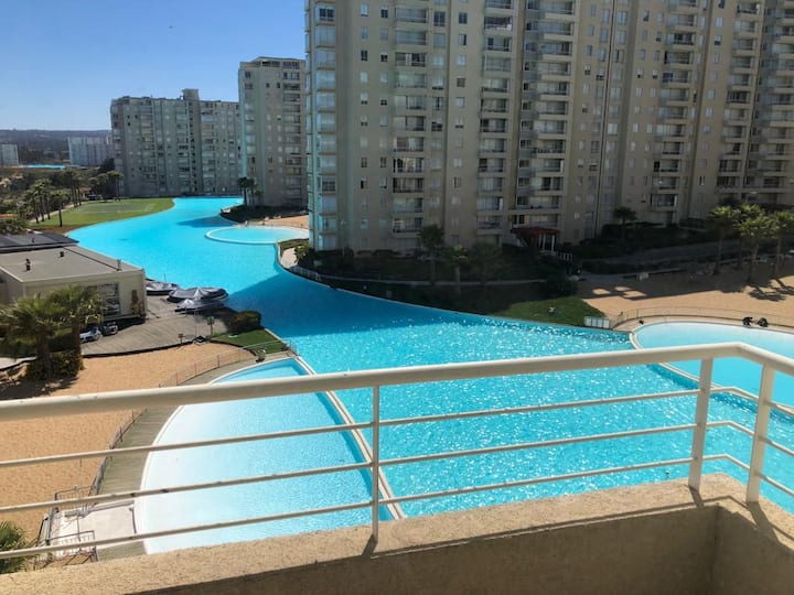 Departamento En Algarrobo Condominio Laguna Vista - Algarrobo