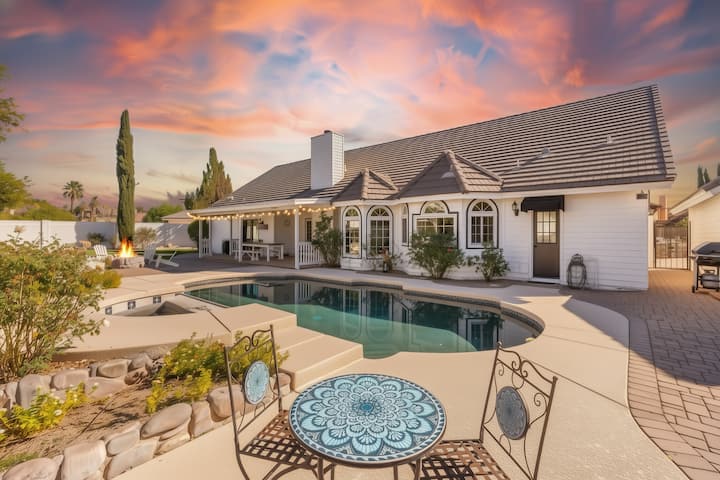 4br Home | Pool, Hot Tub, Game Room & Fire Pit - Mesa, AZ