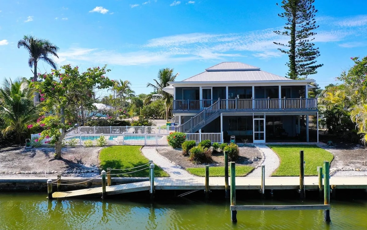 Magnifiquement rénové sur le canal Sanibel - 8 personnes - Maisons à ...