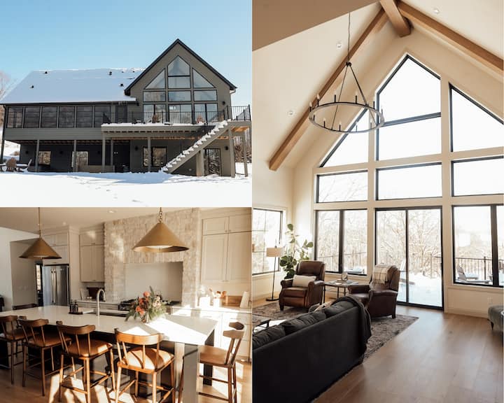 New Luxury Build | Hot Tub, Outdoor Bar, 3 Seasons - Galena, IL