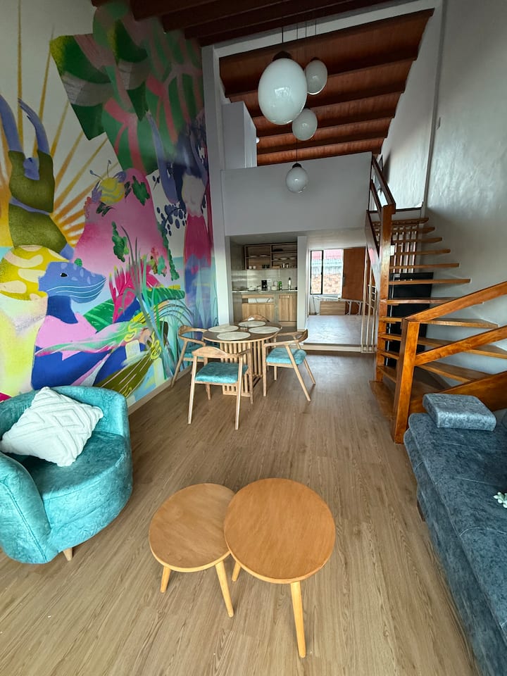 Loft Centro Histórico -Estilo Pacífico-tumaqua - Pasto