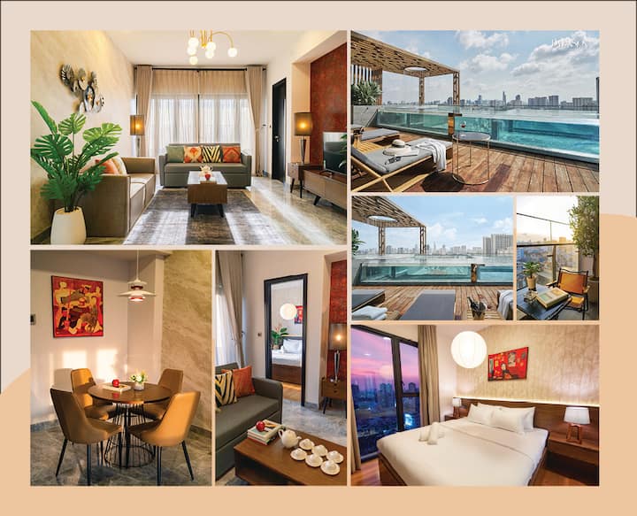 D1 Skyline 2brs (3beds)2wc-sunset View,skypool&gym - Vietnam