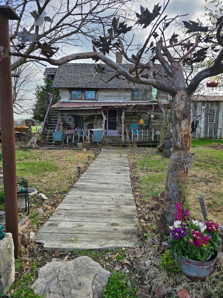 Authentic 1800s Cabin In Red Oak Ii, Historic Town - 야스퍼