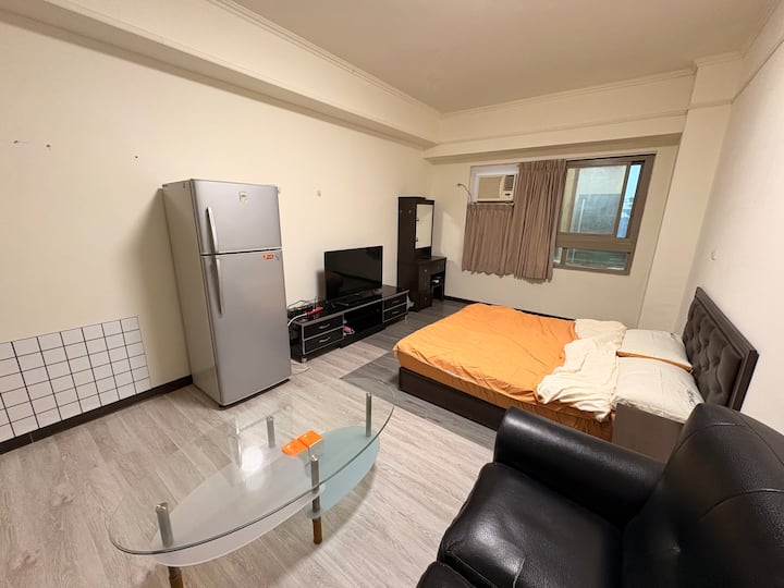 出差的家｜喜來登旁溫馨獨立套房
近機場・物流・工程，月租週租也舒服 - 大園區