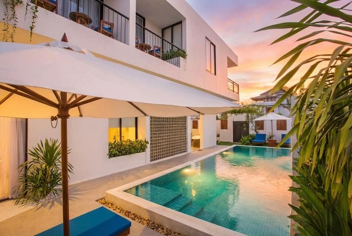 7 Bedrooms Private Pool Villa 2 Km To Pub-street - 柬埔寨