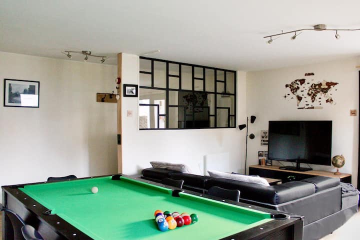 L'annecy Garden & Spa : Billard & Jacuzzi Au Calme - Annecy