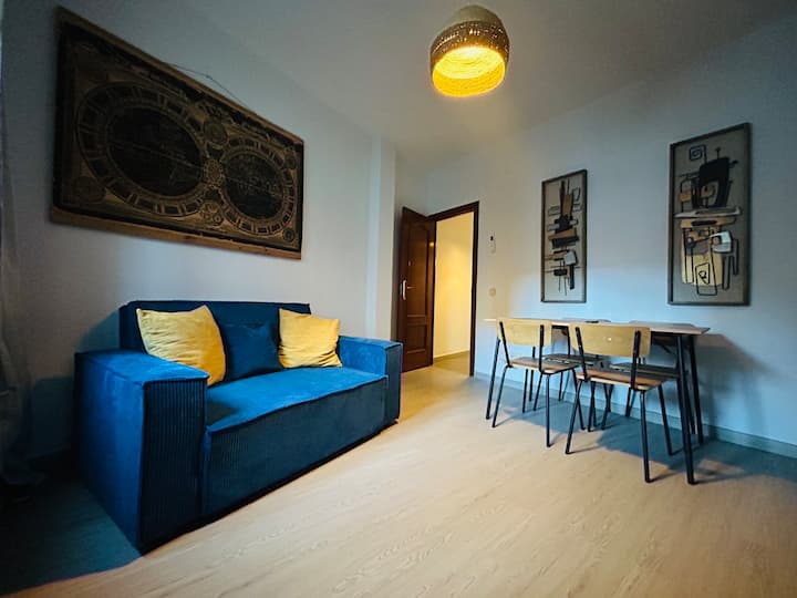 C3b Quiet Apartement 2 Br, 1 Bthr, Sleeps 5, Gvia - Madrid