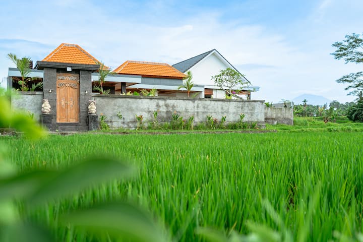 New Villa Ubud With Ricefield View Calm Area - Ubud