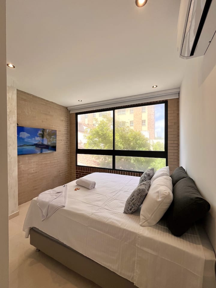 2br/ 4 A/c,  Agua Caliente, Balcón, Parking, King - Barranquilla