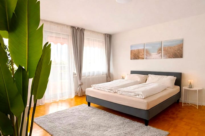 110 Qm Im Stadtzentrum I 2sz I 6 Gäste I Garage - Karlsruhe