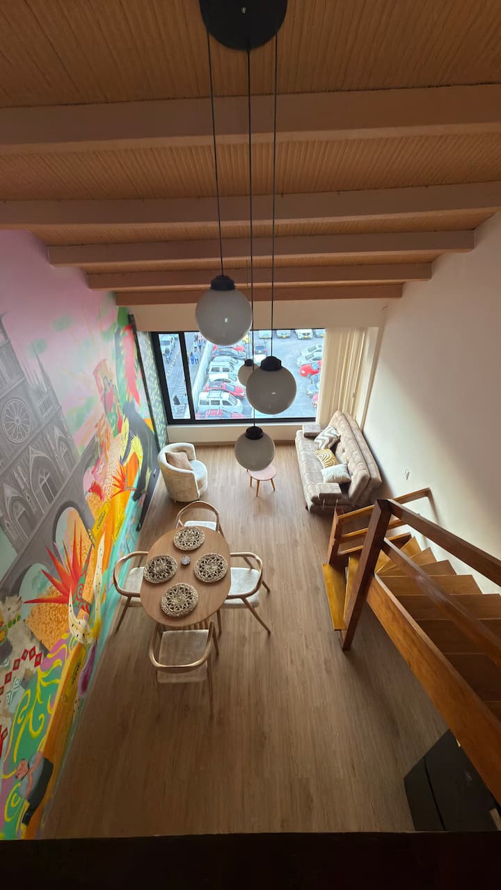 Loft Moderno-vista Top-esencia Frontera-rumika - Pasto