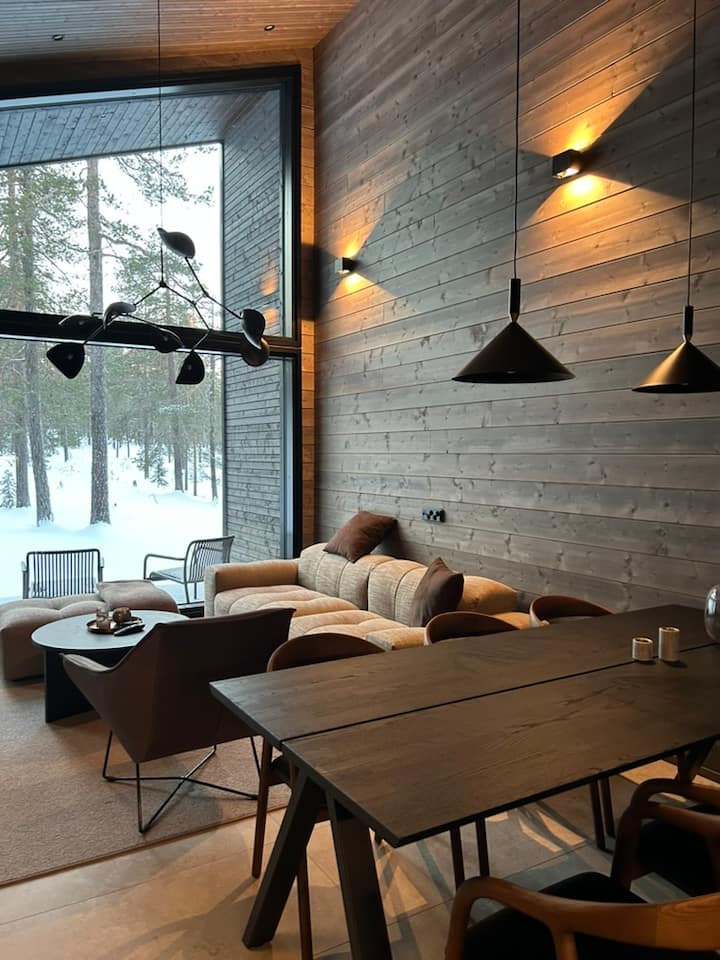 Beautiful And Cosy Skiing Lodge At Ylläs - Äkäslompolo