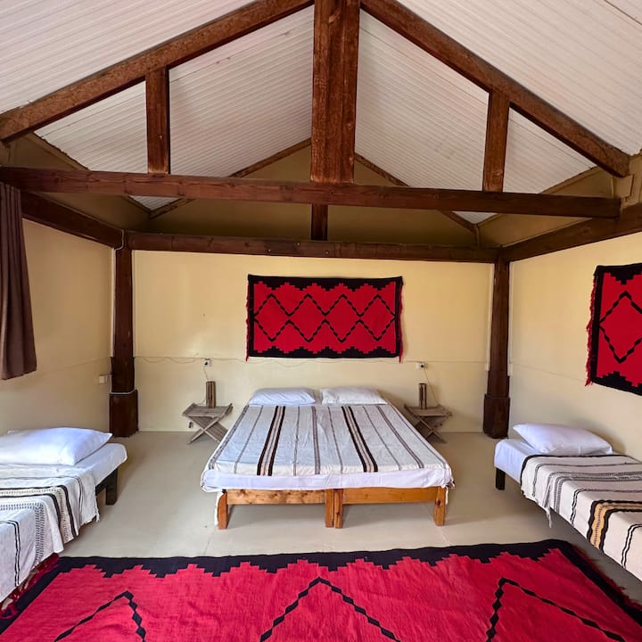 Cabane Perchée Avec Sanitaires Communs à 30m - Tozeur